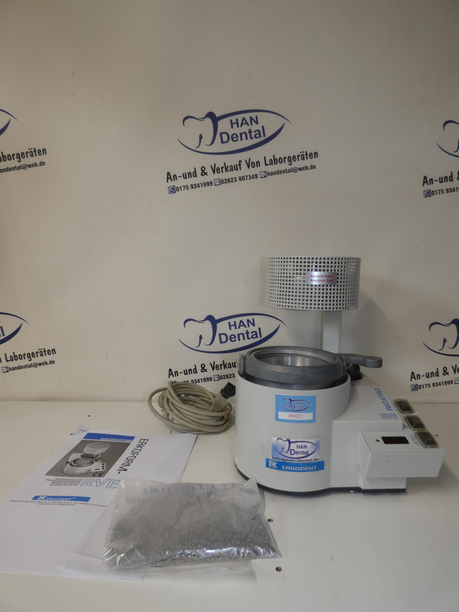 Erkodent Erkoform RVE Tiefziehgerät Dental 00022 | Han Dental Ransbach ...