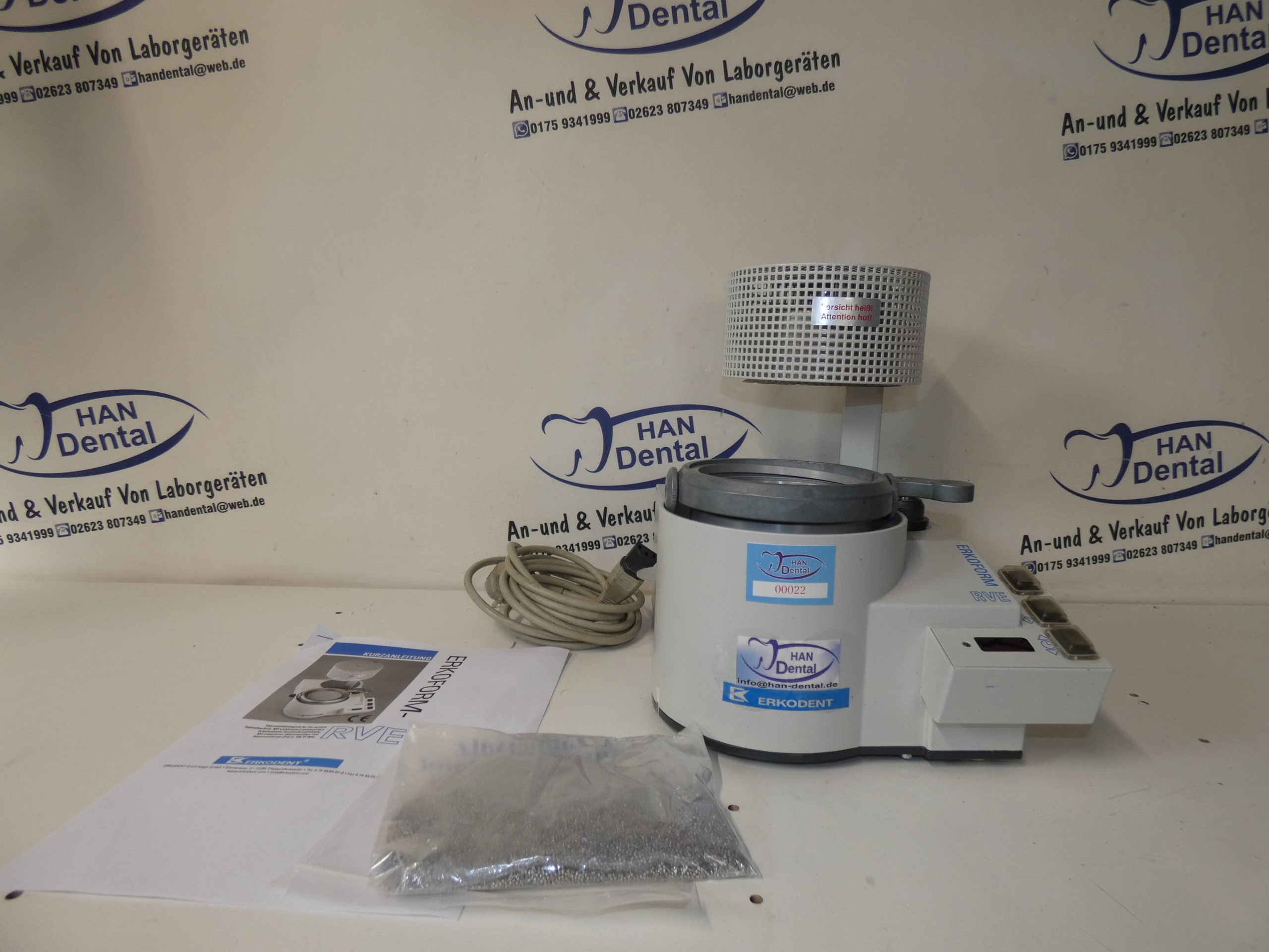 Erkodent Erkoform RVE Tiefziehgerät Dental 00022 | Han Dental Ransbach ...