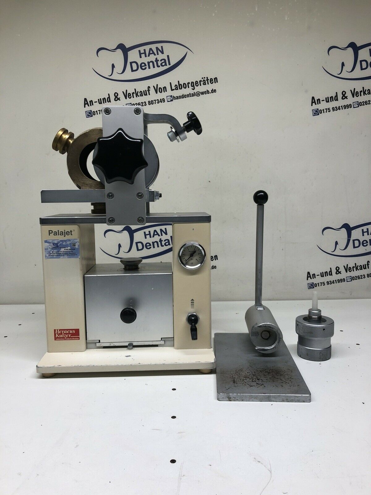 Heraeus Kulzer Palajet Druckluftbetriebenes Injektionsgerät Dental 1517 ...