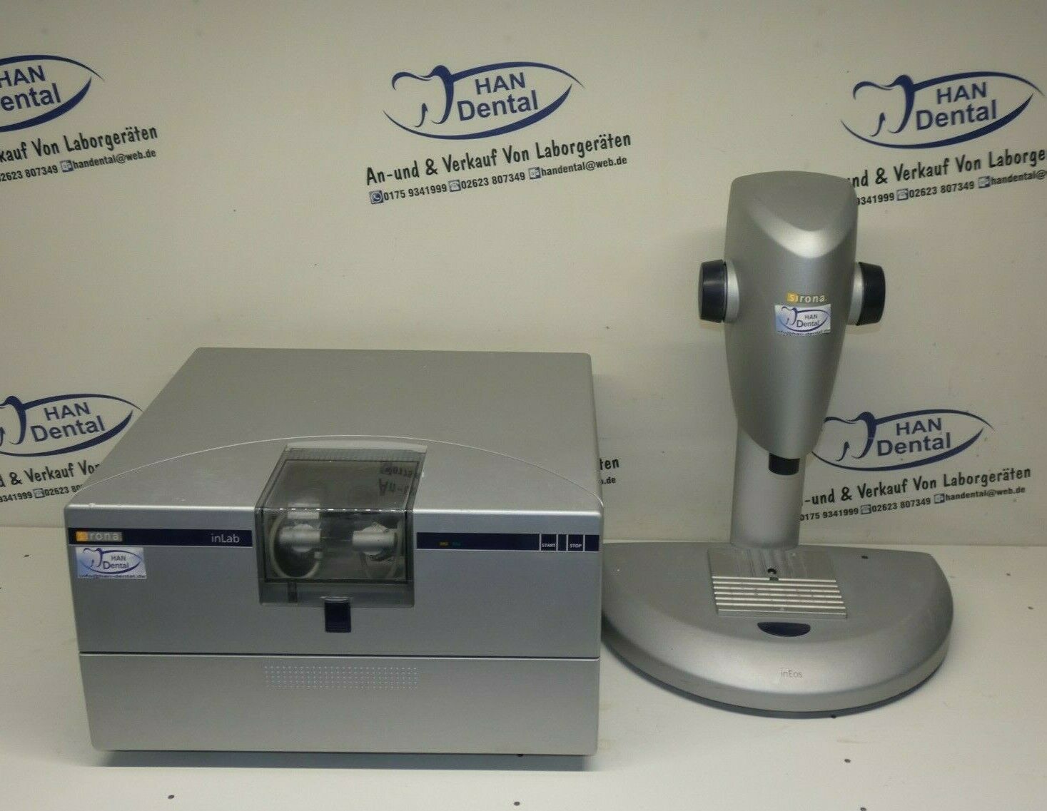 Sirona Cerec Inlab Fräsgerät InEos Scanner Cad Cam Dental 1731 | Han ...