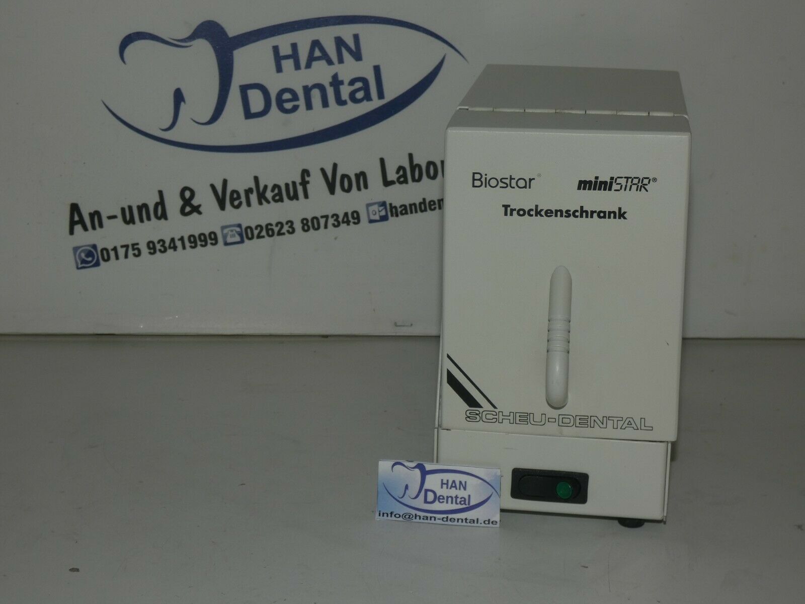 Scheu Dental BioStar miniStar Trockenschrank Dental 1612 | Han Dental ...
